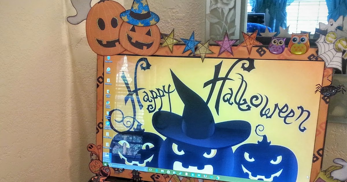 Diy Halloween Keyboard and Laptop For Sab's Spooky Space Challenge