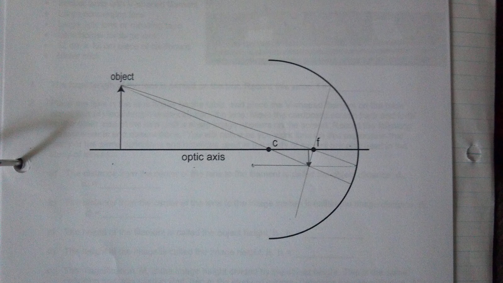 Physics 4C CEAnderson: Experiment 9: Concave and Convex Mirrors