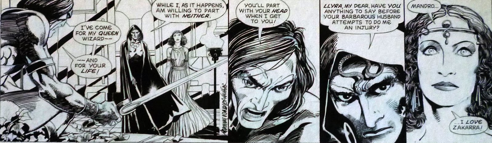 Cap'n's Comics: Man! Mandro by Barry Smith