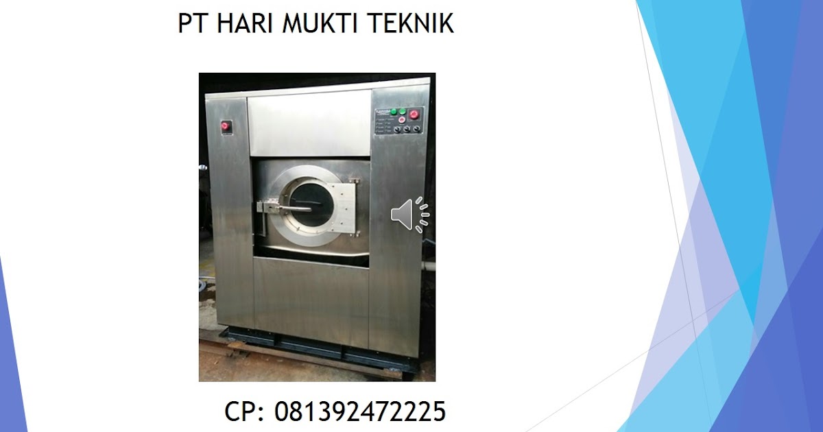 Produsen Mesin Laundry Rumah Sakit