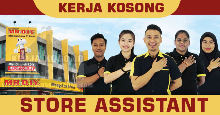 Kerja Kosong Sabah 2020 | Store Assistant - MR DIY - Jawatan Kosong ...