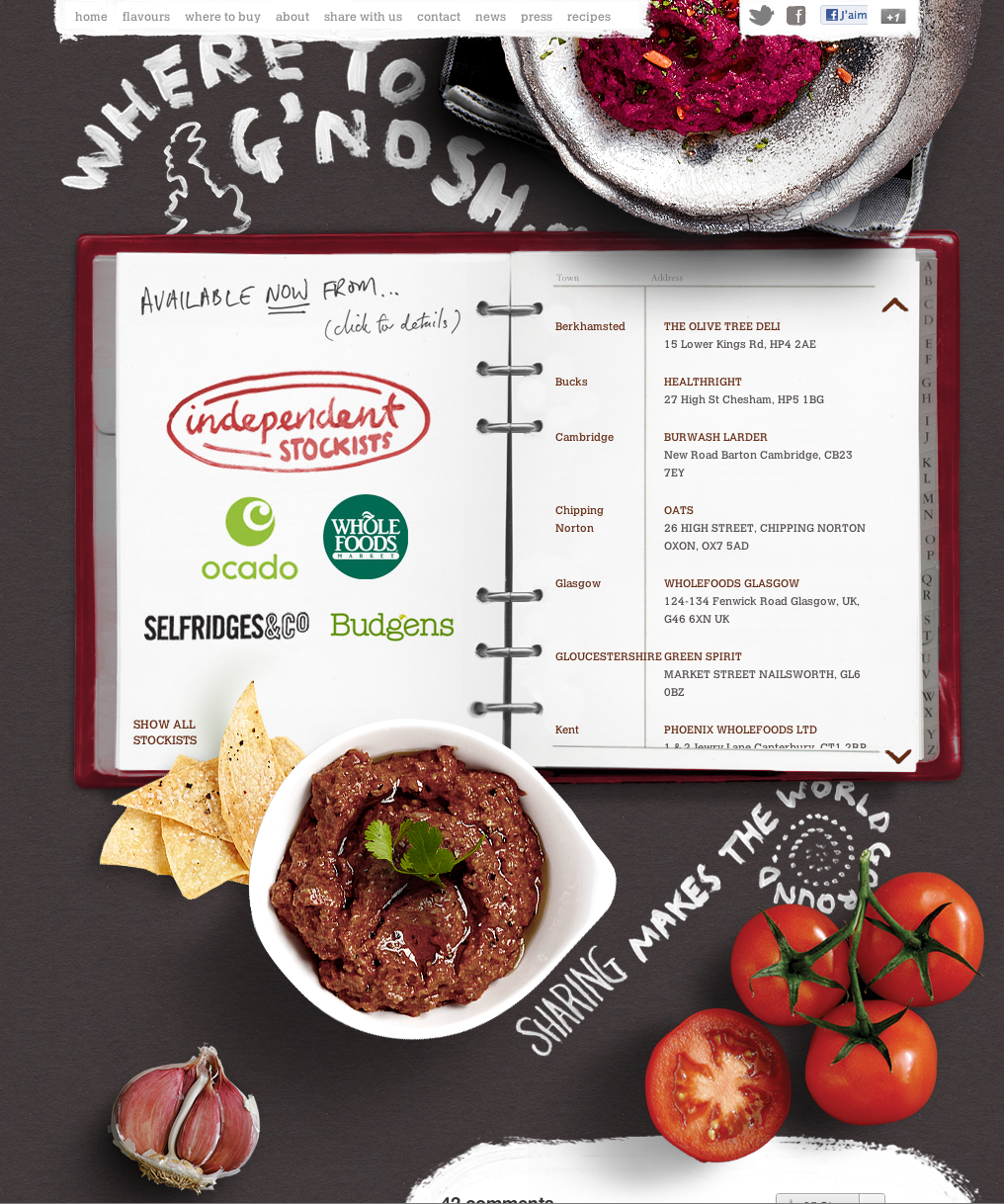 Fourchette en carton: Gnosh