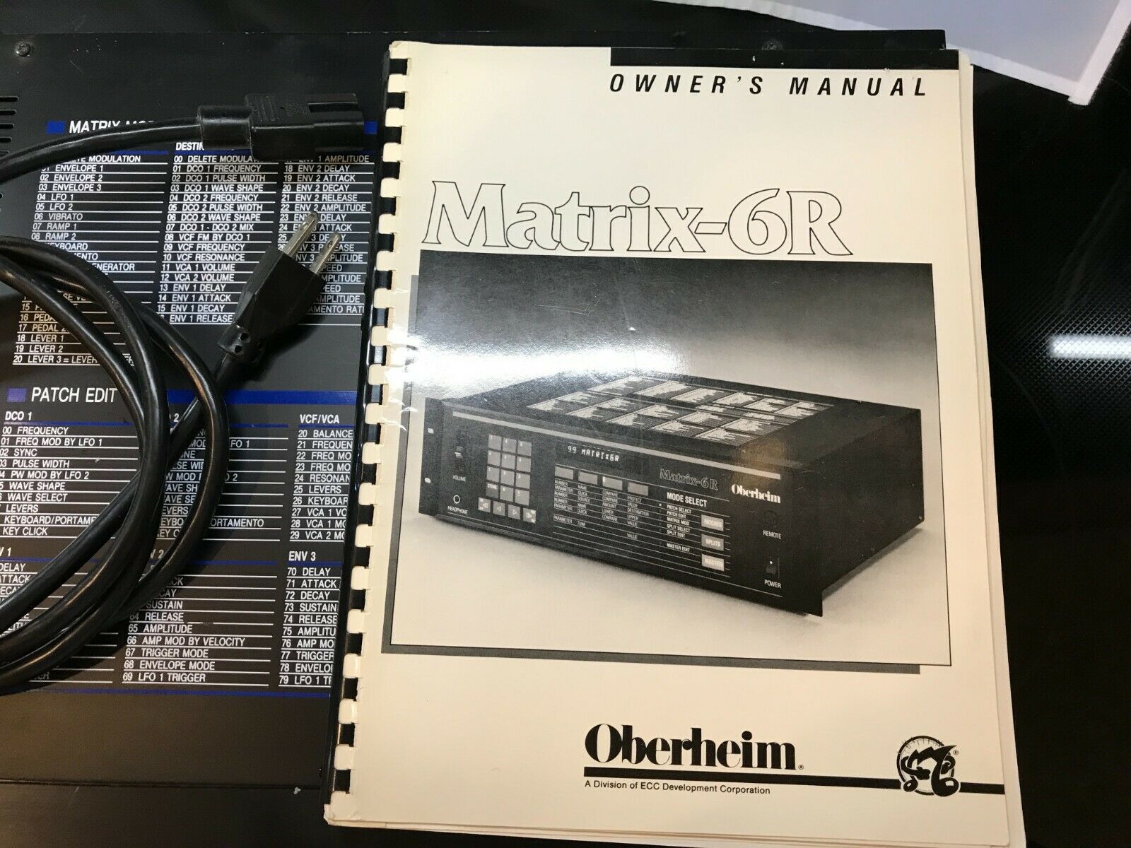 MATRIXSYNTH: Oberheim Matrix 6R Analog Poly Synth SN K693488