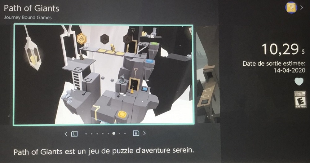 TEST - Path of Giants sur Nintendo Switch