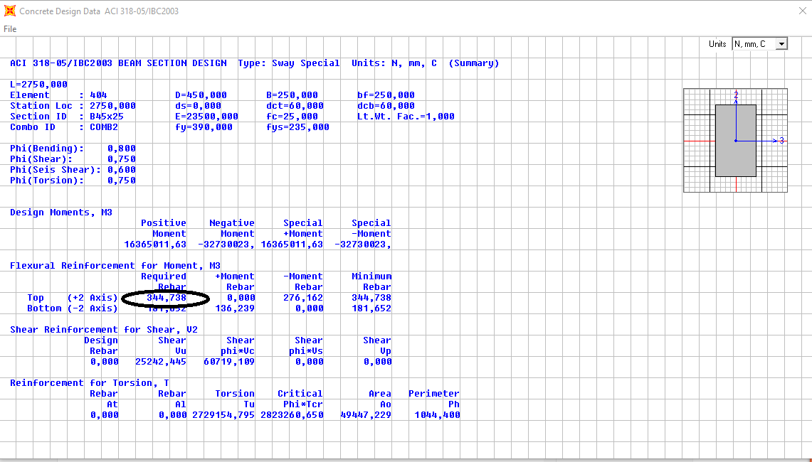 Pram's daily: Membaca hasil design pada balok dengan menggunakan SAP2000