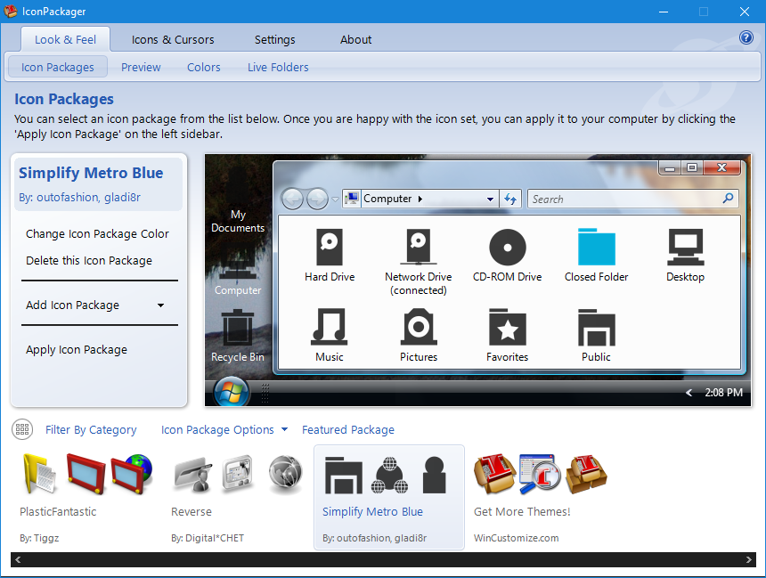 Ri-info: Cara mengganti icon pada pc anda
