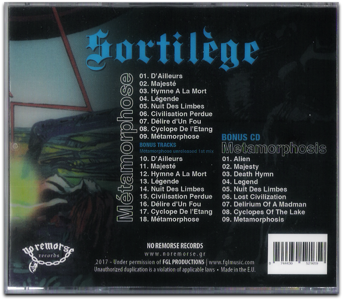 Heavy music worship: Sortilège : les rééditions