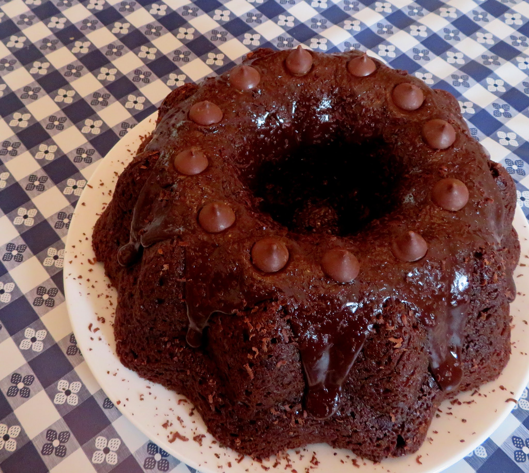 Triple Chocolate Fudge Cake | The English Kitchen