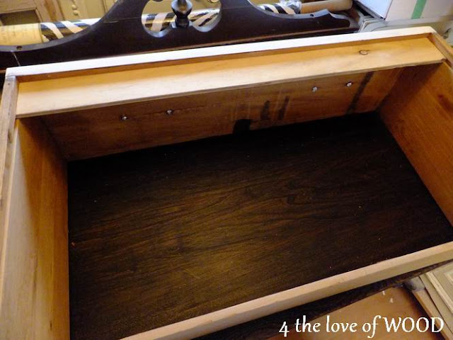 4 the love of wood: FIXING A BROKEN DRAWER - tutorial