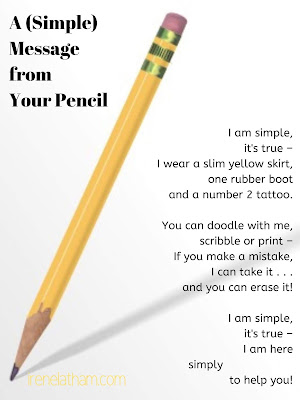 Live Your Poem...: Pencil Poem for Poetry Friday