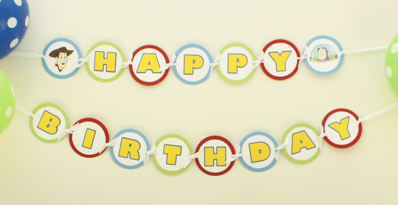 5M Creations: Buzz & Woody Toy Story Inspired Party Package