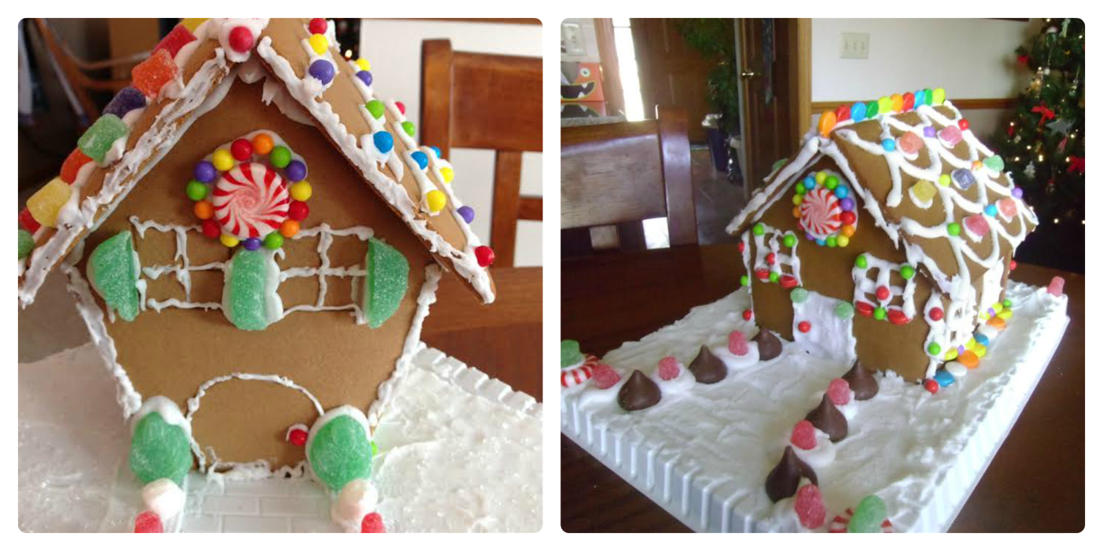 Something Beautiful: The Annual Gingerbread House!