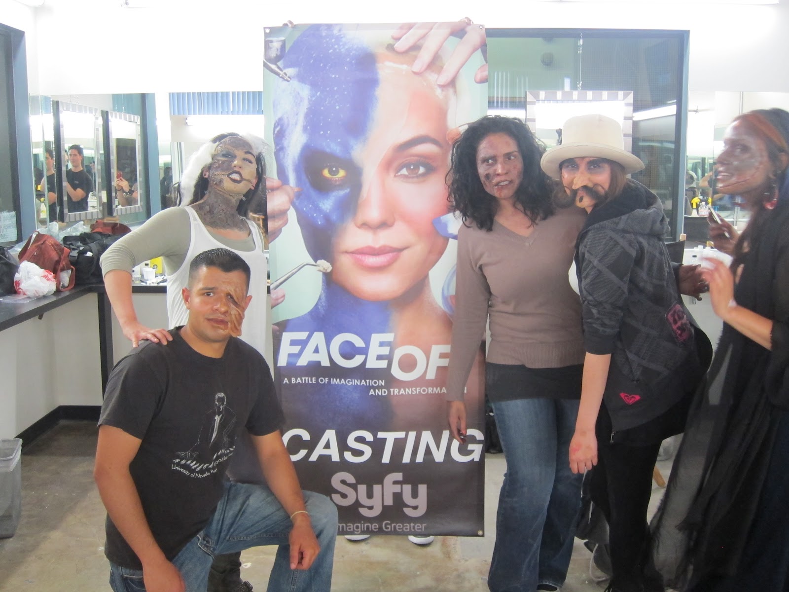 Cinema Makeup School Blog: FaceOff Season 4 Casting at Cinema Makeup School