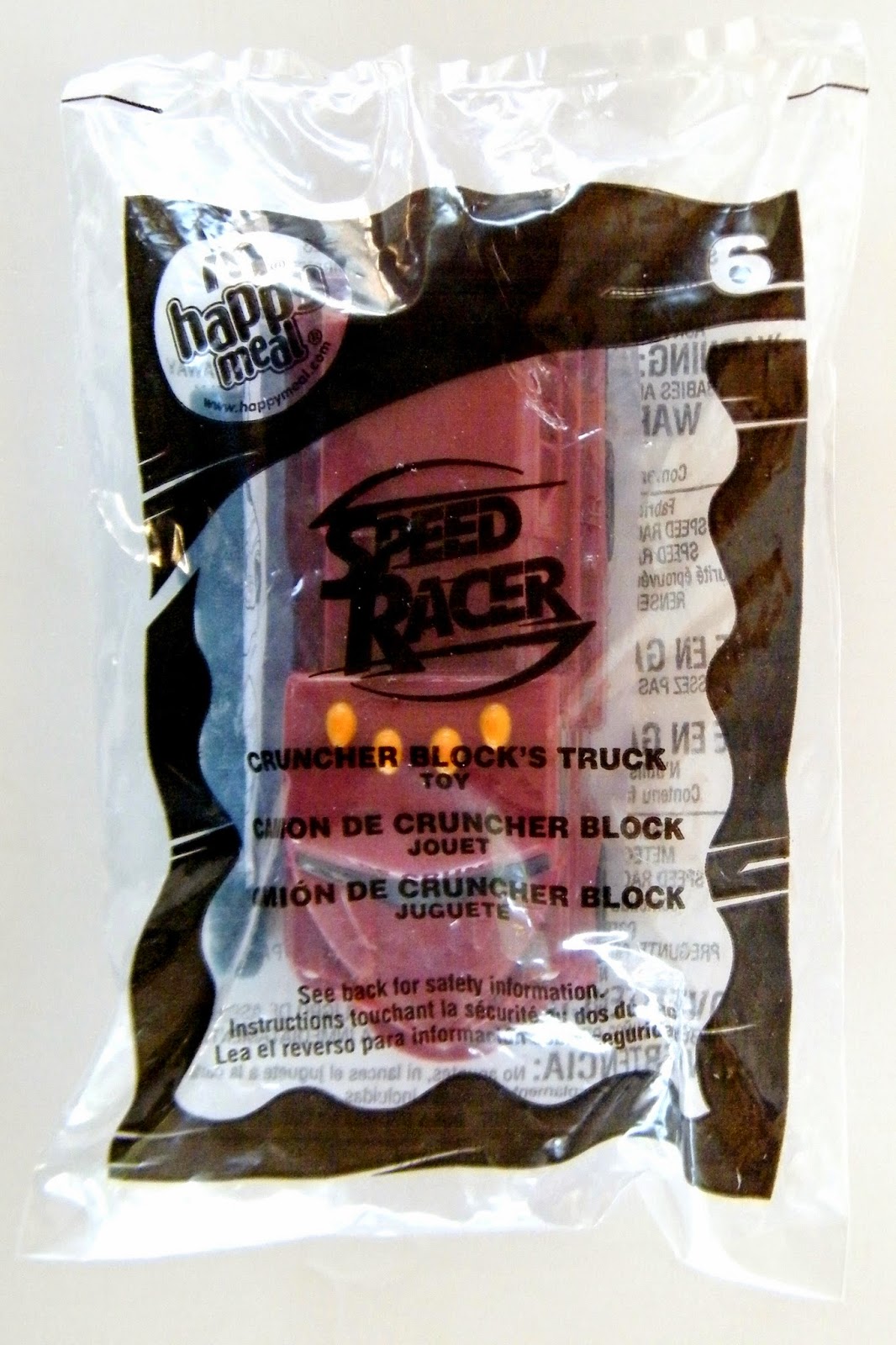 Toys and Stuff: McDonald's 2008 'Speed Racer' Movie Cars - No. 6 ...