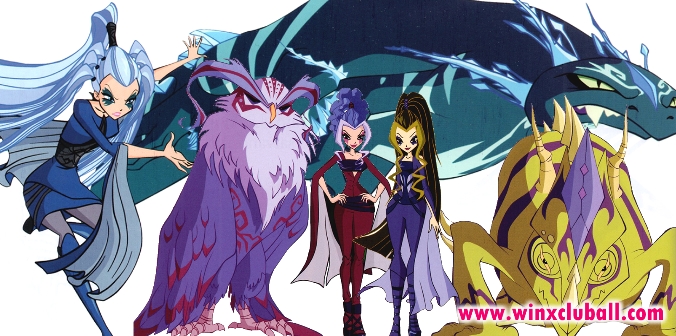 New Trix and their Fairy Animals pics! SEASON 7 - Winx Club All