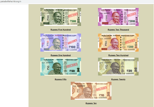Banking - Some Concepts: Banknotes