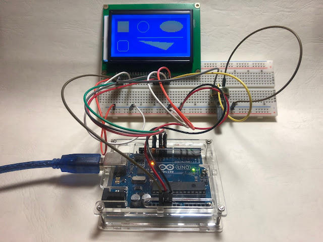 Arduino筆記(102)：u8g2 程式庫繪製圖形及顯示中文字