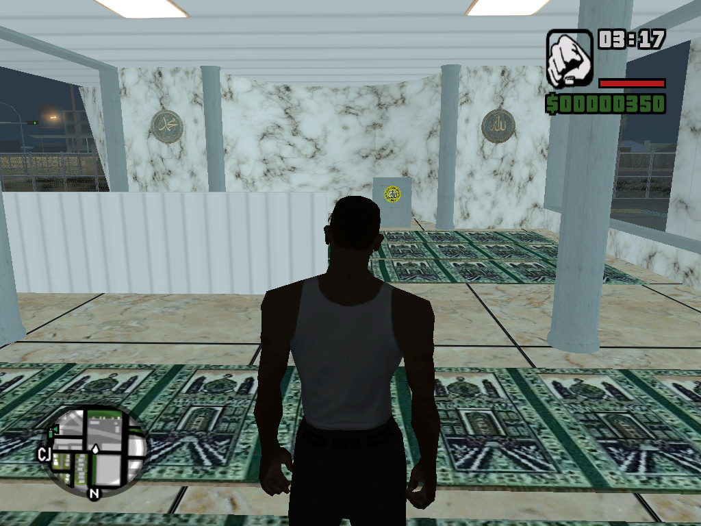 Mosque Mod for GTA San Andreas - Zaeem Gaming Zone