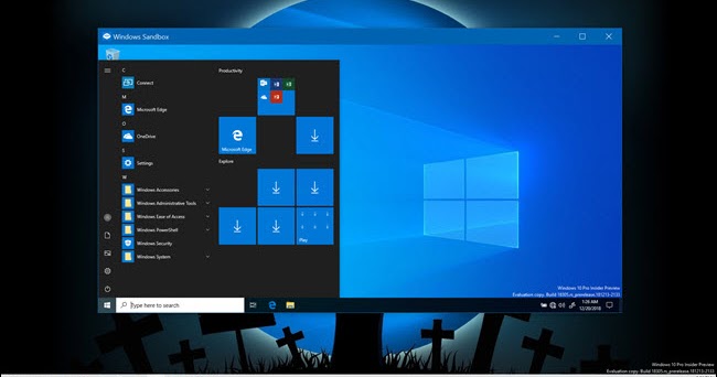 HOW TO USE SANDBOX ON WINDOWS 10