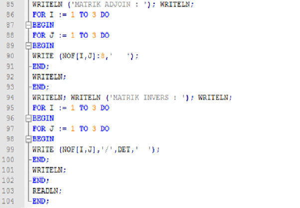 Dhana Eka Saputra: LAPORAN AKHIR ALIN MEMBUAT MENU MATRIKS