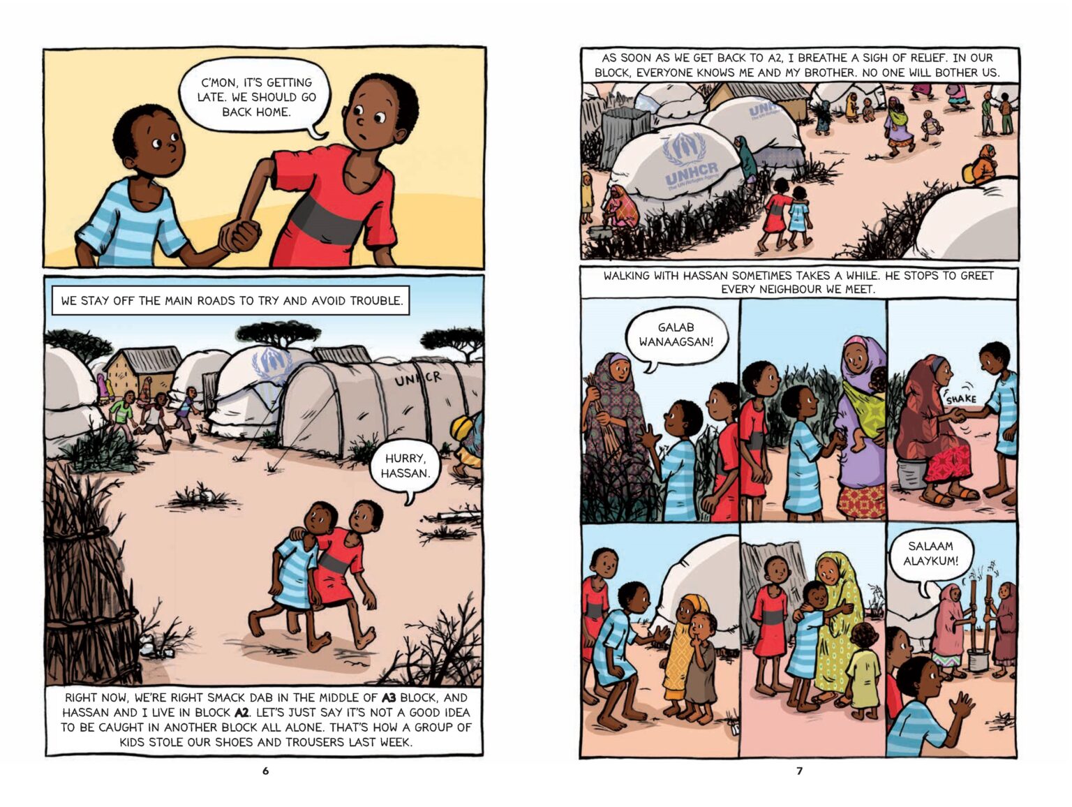 Graphic Novel Resources: When Stars Are Scattered