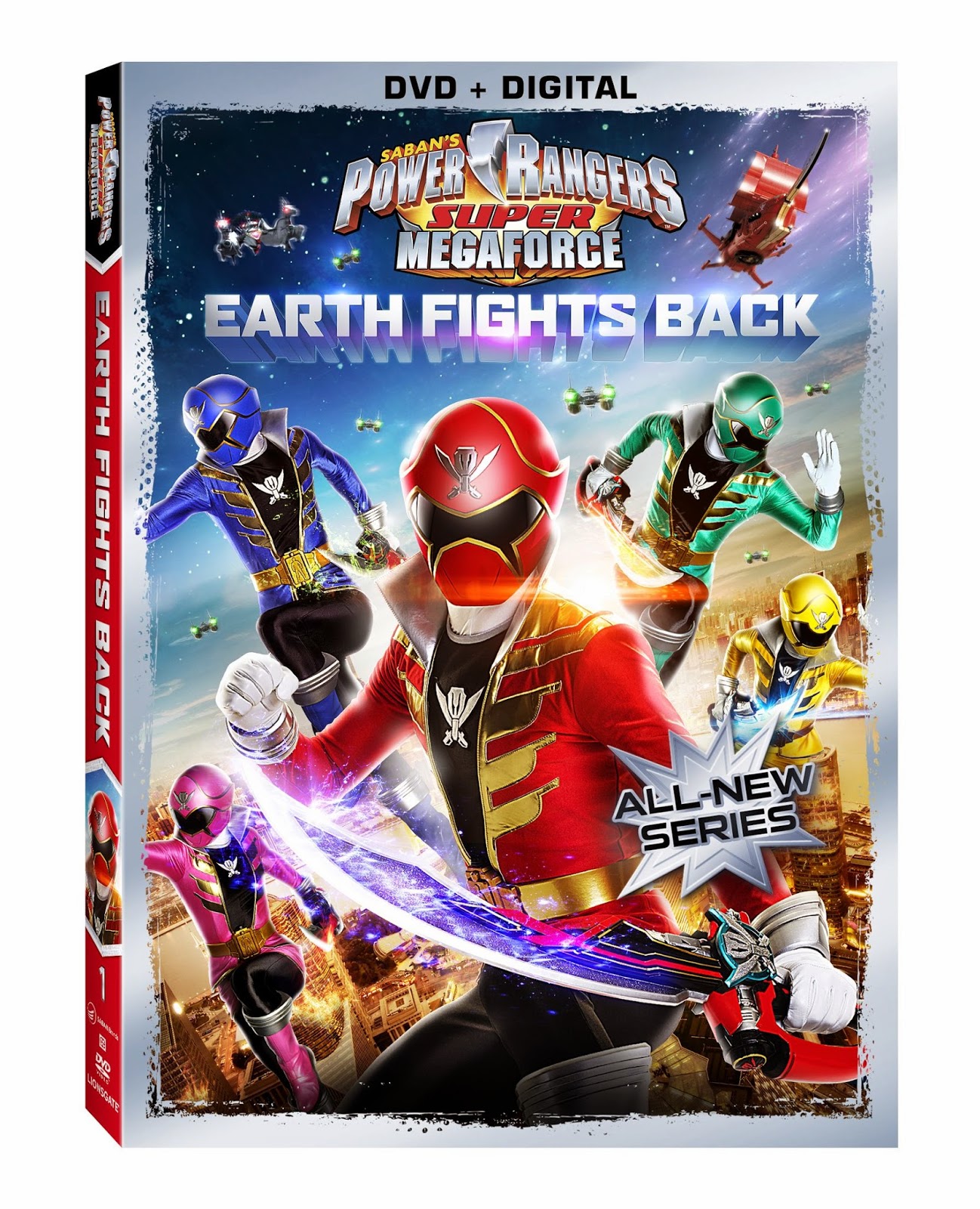 DVD Review - Power Rangers Super Megaforce: Earth Fights Back ...