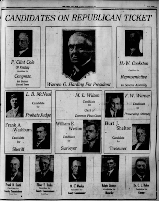 Warren Harding's Front Porch Campaign: Tuesday, October 26, 1920