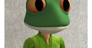 TheNinthWaveSims: The Sims 2 - Supernatural Frog Mask for Children