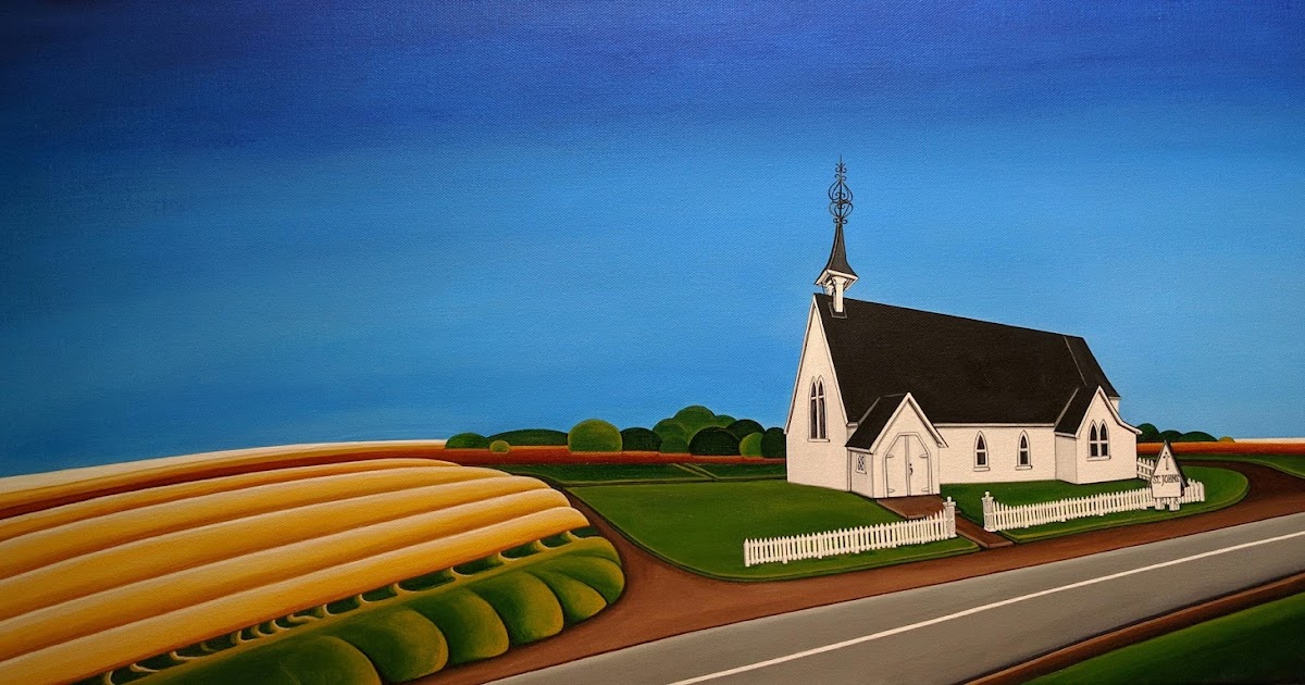 Art By WR: St. John's Anglican Church, Antrim, Ontario