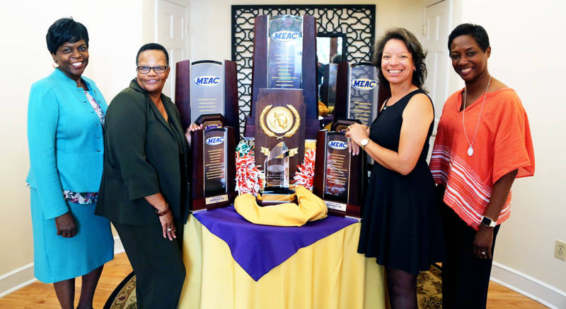 FAMU’s MEAC champion sports teams honored at President’s House