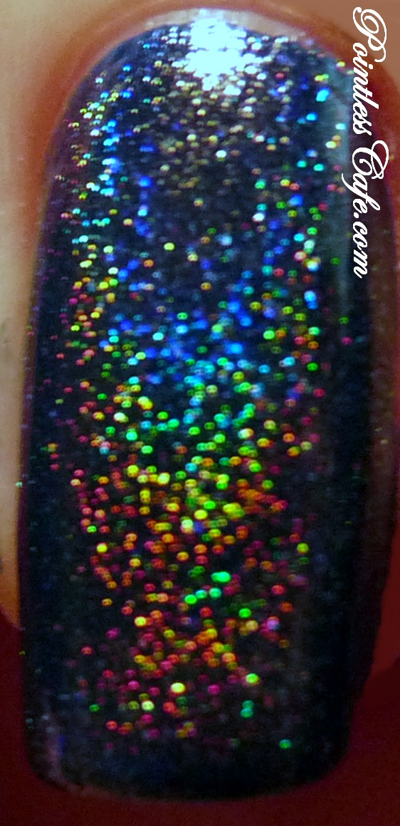 Nails Inc. Tudor Way with SpectraFlair Top Coat | Pointless Cafe