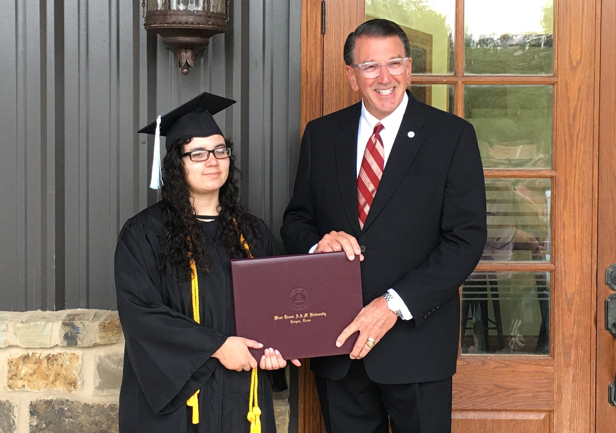 Roscoe Hard Times: Amanda Sanchez Earns Bachelor's at Roscoe