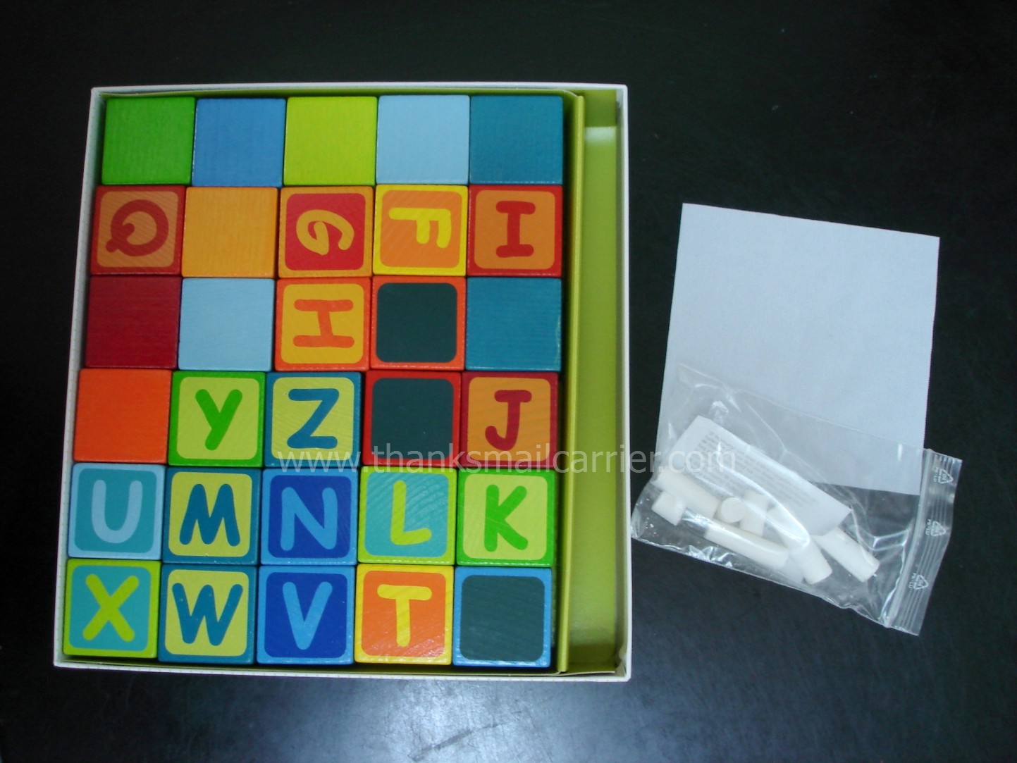 Thanks, Mail Carrier | HABA Building Blocks First Letter Fun {Review ...