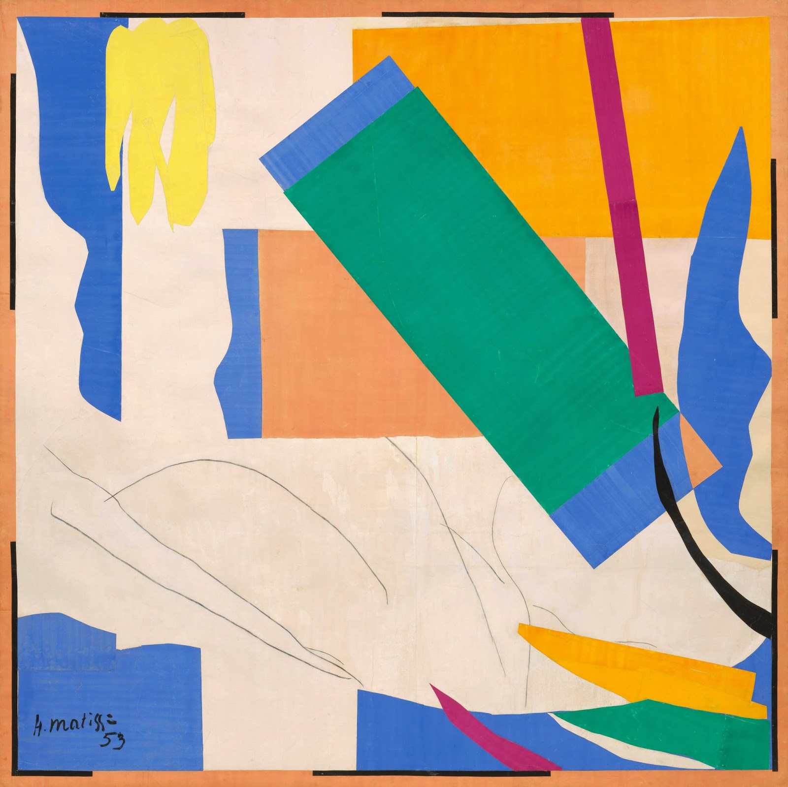 do@time: Tagli di colore al Moma - Henri Matisse: i Cut-Outs