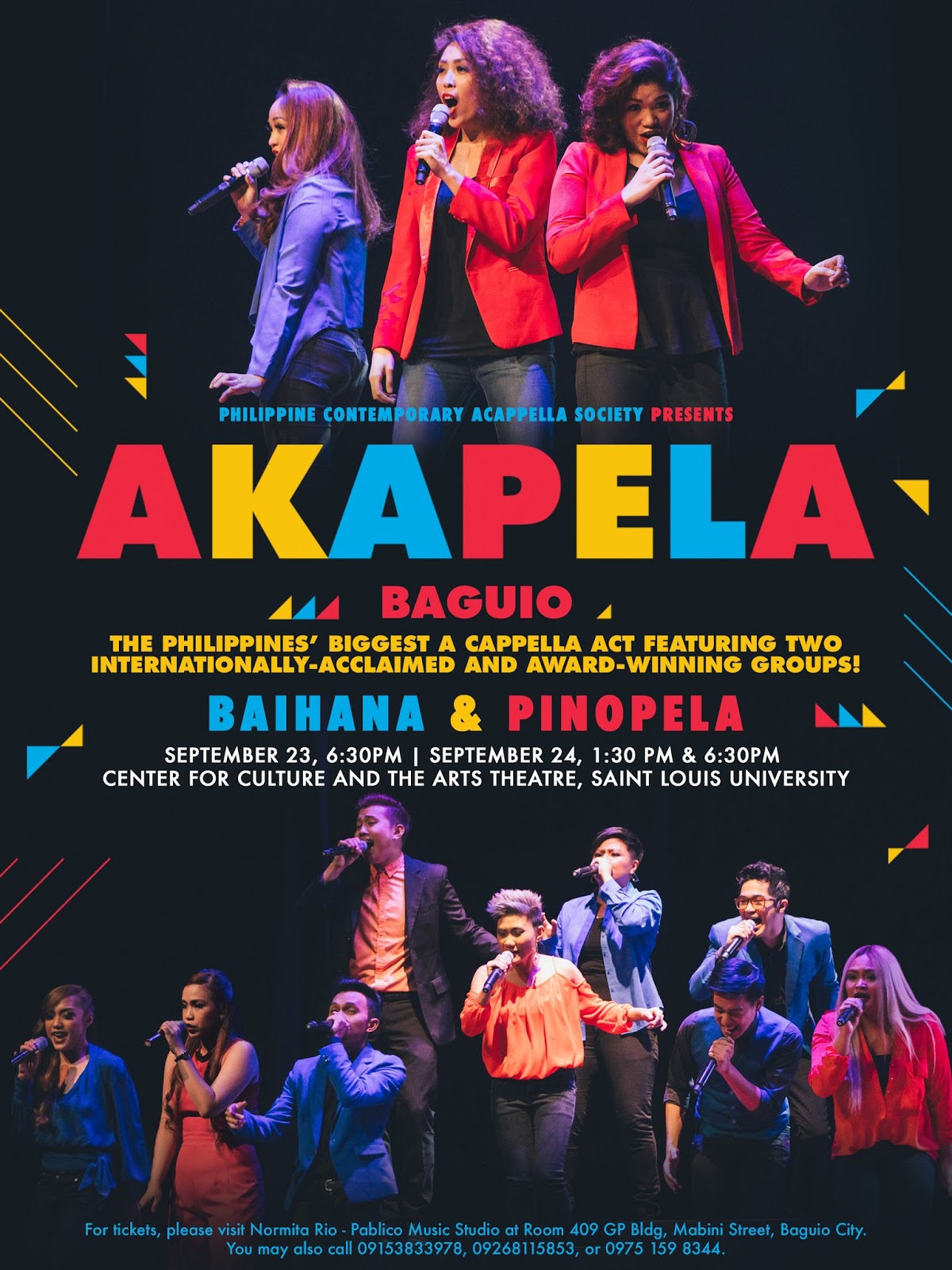 Pinopela and Baihana brings AKAPELA concert to Baguio - EDnything