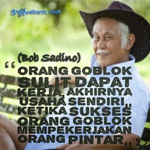 APA SAJA ADA DI SINI: ORANG BODOH DAN ORANG PINTAR