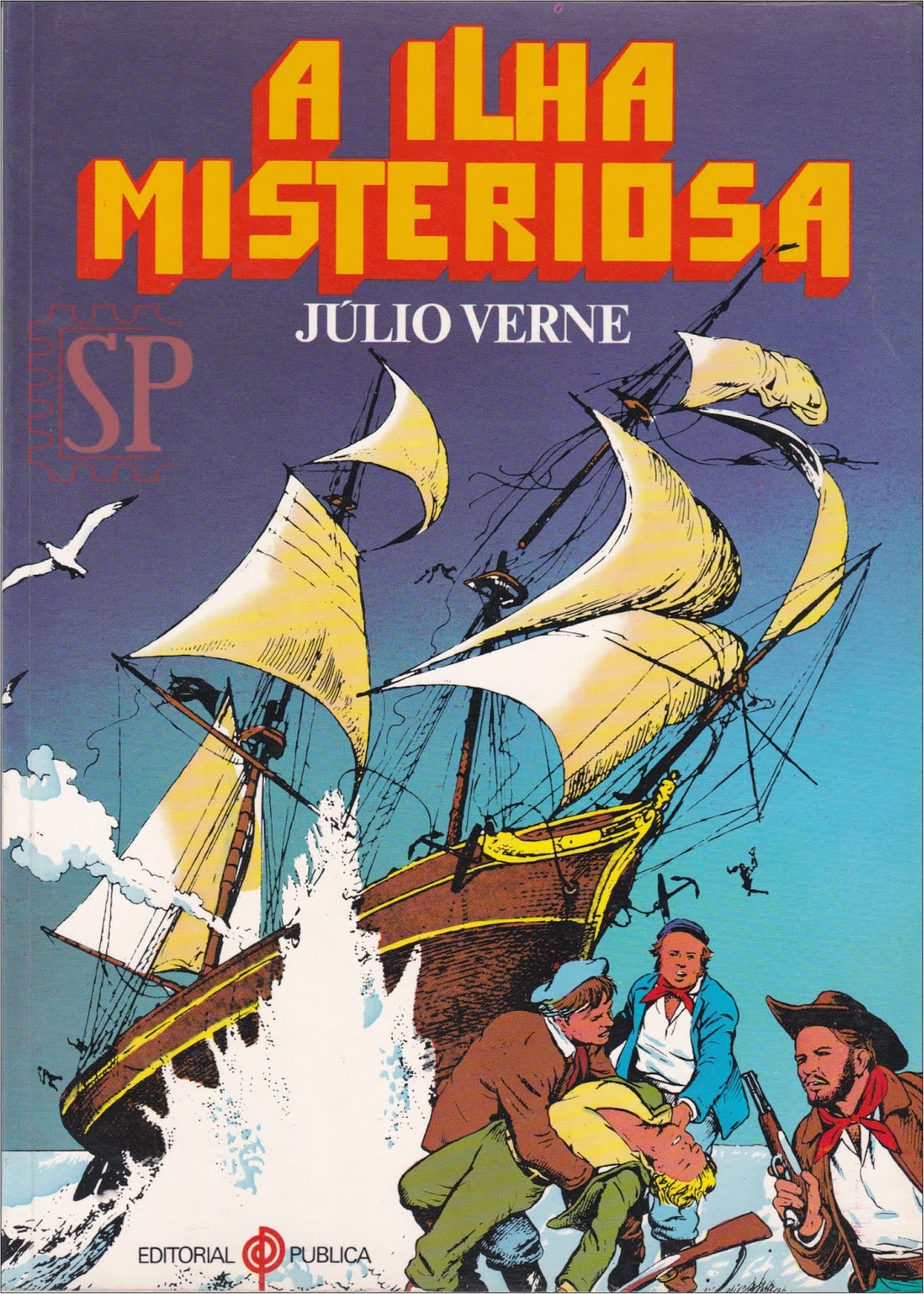 Um Lugar Para O Colecionismo A Ilha Misteriosa De Júlio Verne
