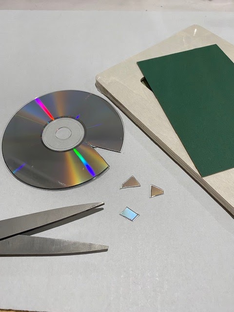 Make it easy crafts: How to recycle an old CD into stunning monogram ...