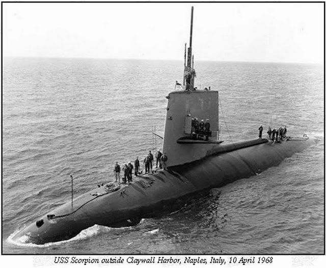 Spud's blog: USS Scorpion (SSN-589) - Updated