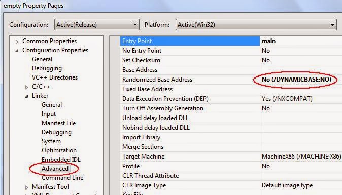 research32: PE file with empty main()