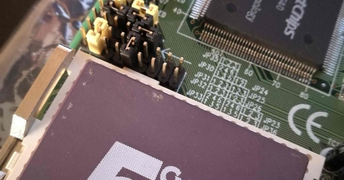 Buzzing Retro Computing: Cyrix 5x86 100 GP, una strana bestia di CPU