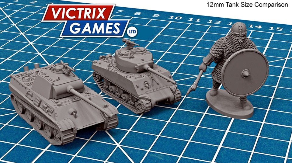 Kampfgruppe 1/144: 12mm Kits from Victrix Games