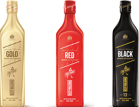 NOEL ON WHISKY: FOUR NEW JOHNNIE WALKER RELEASES TO CELEBRATE 200 YEARS