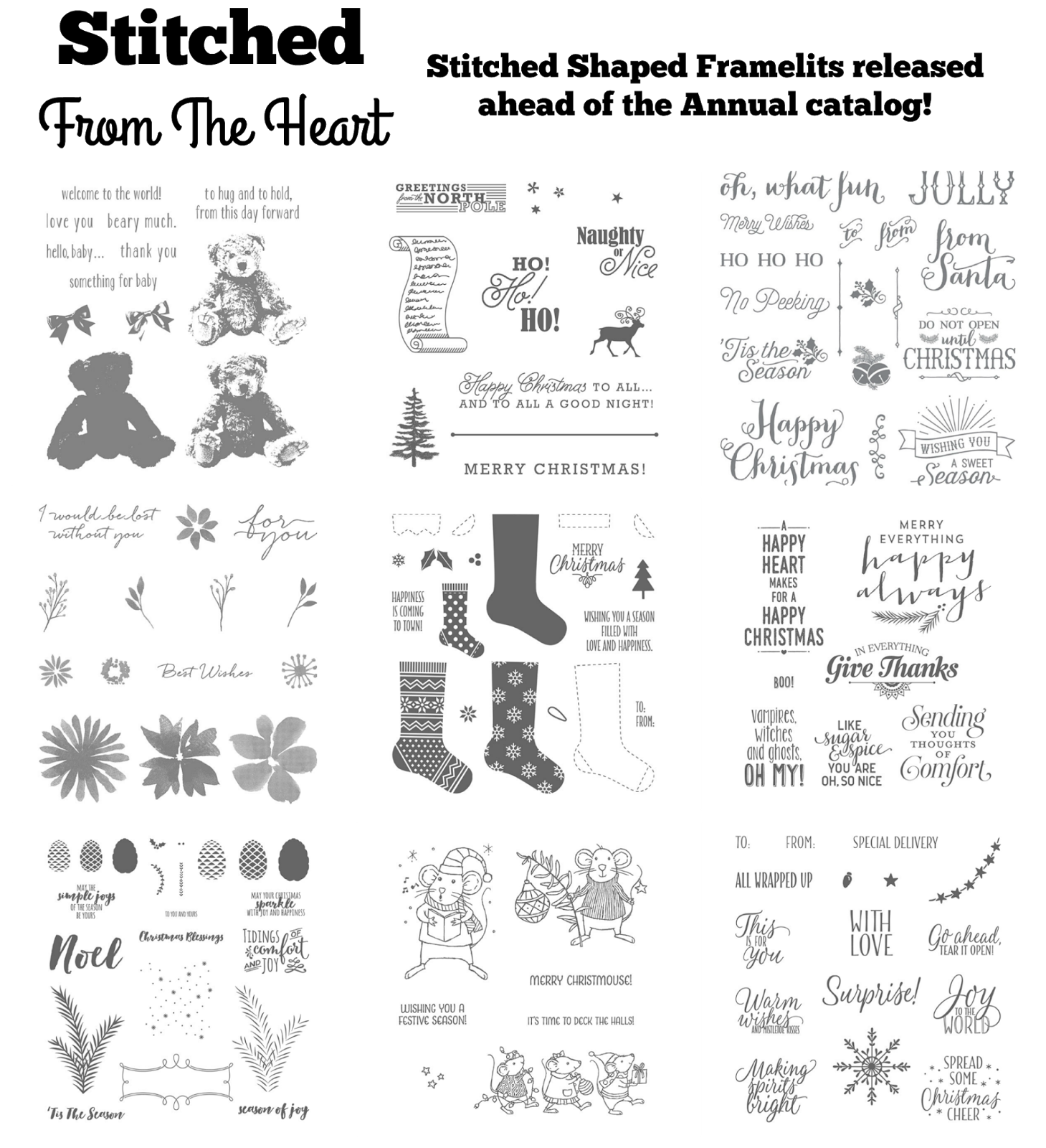 Inking Idaho: Stitched from the Heart and 25% off Select Stamp Sets