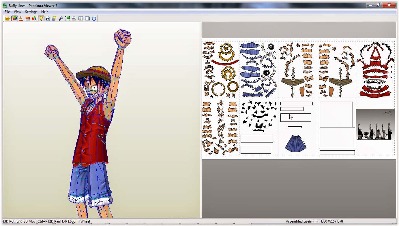 Meu Diário Robô, o melhor site de papercraft do Brasil: One Piece ...