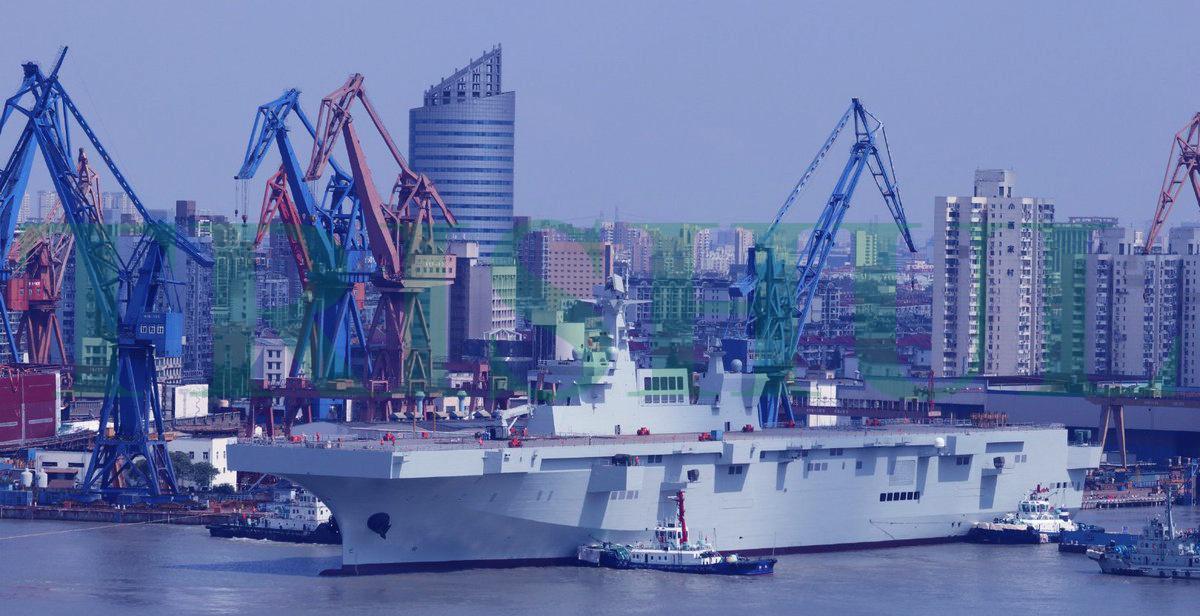 TRISHUL: PLA Navy's First Type 075 LHD Launched