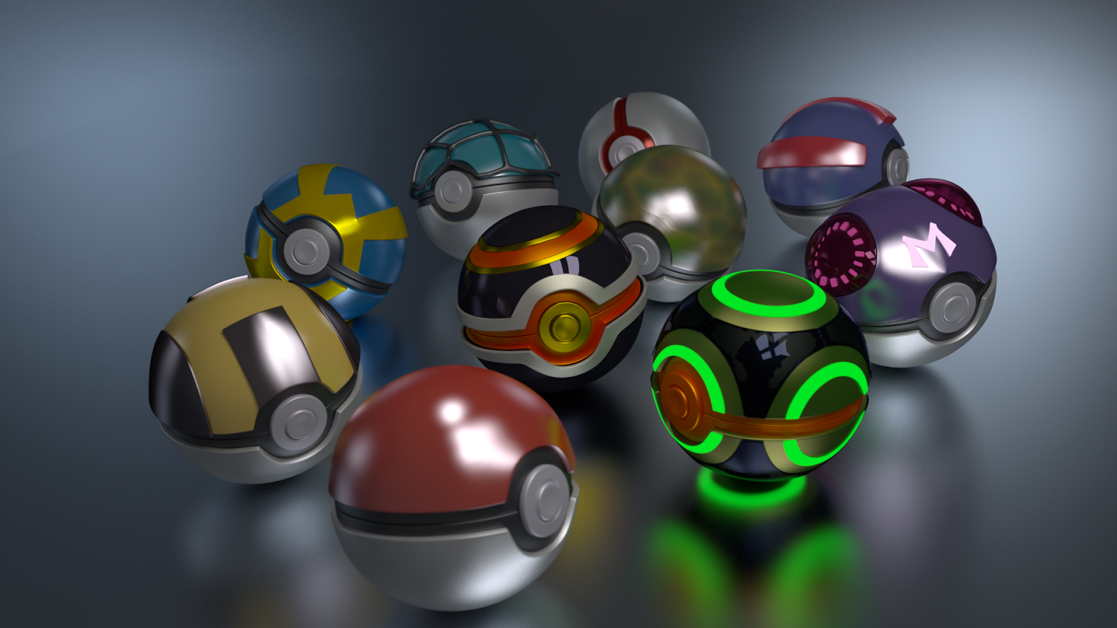 Procrastiblending: Build a high-tech Pokéball in Blender -- Part 1 ...