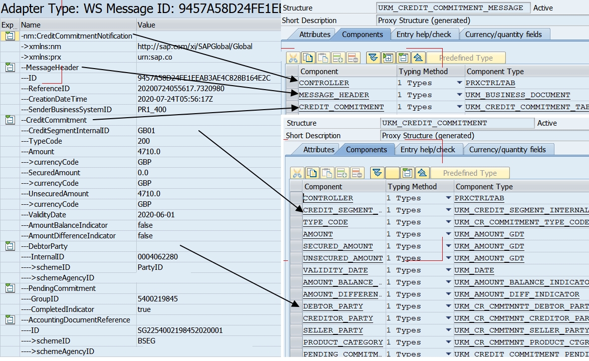 SAP ABAP Central: Credit Exposure Update Process at FSCM by Web Methods