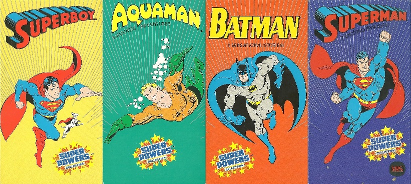 Metropolis Video Store: Super Powers Collection (Warner Home Video 1985 ...