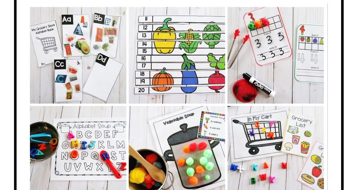 Food and Nutrition Preschool Theme | Busy Hands and Minds